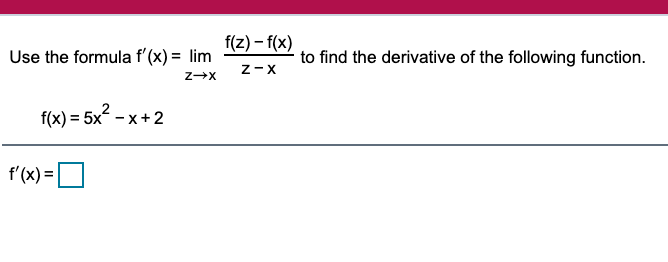 Solved Find the indicated derivative. dy ify = - 2x3 = dx | | Chegg.com