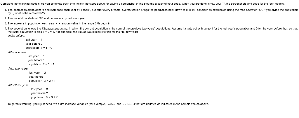 Solved For the first example, we will create a very simple | Chegg.com