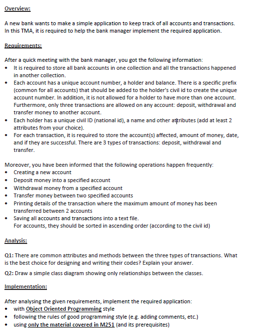 Solved you have to use getter and setter in the answer and | Chegg.com
