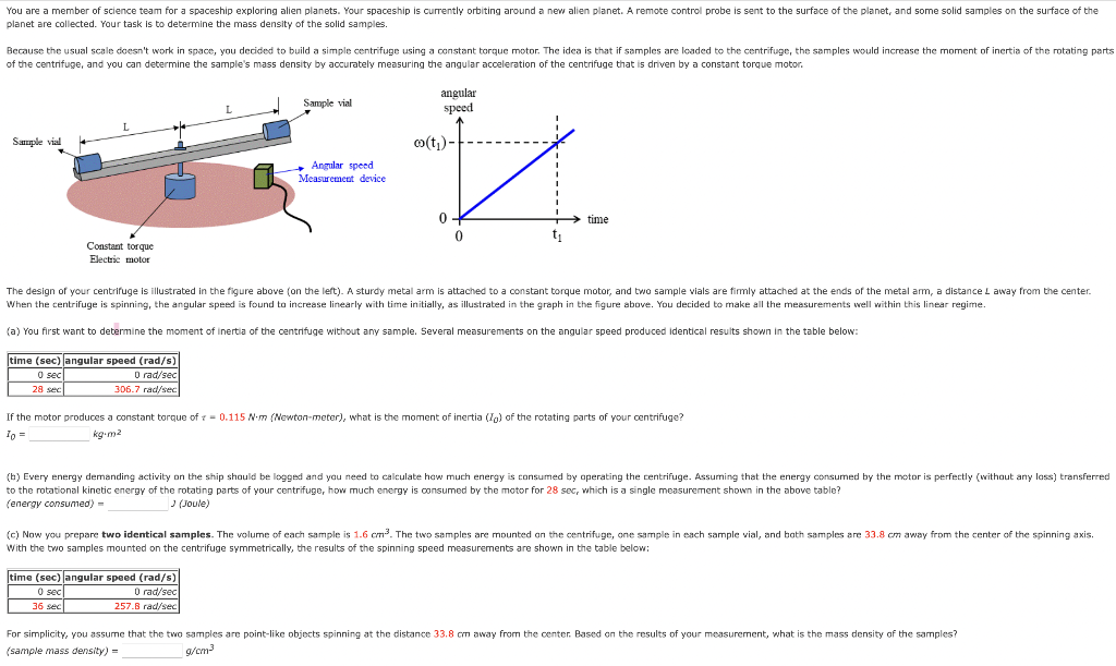 Solved planet are collected. Your task is to determine the | Chegg.com
