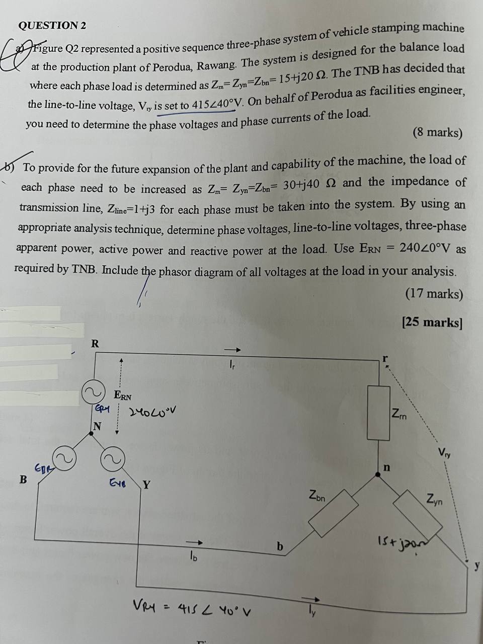 Solved QUESTION 2 कF Figure Q2 represented a positive | Chegg.com