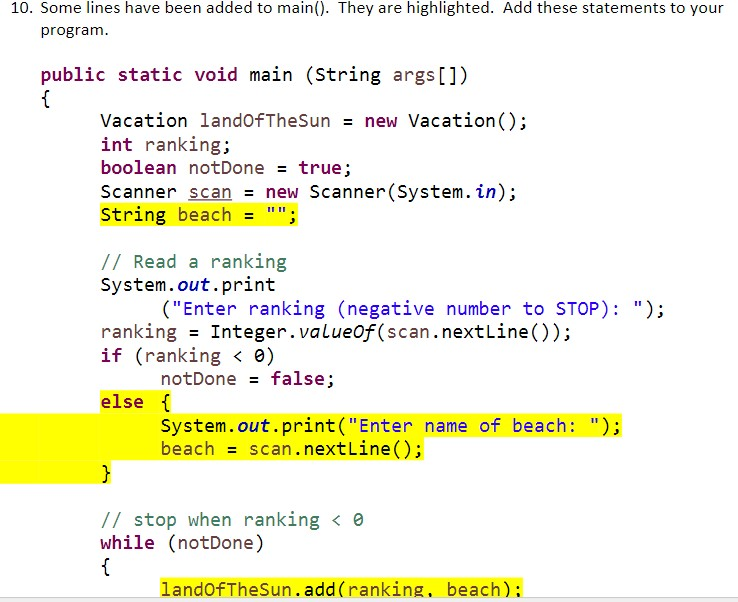 Solved 1. Create a new Java Project. 2. Create a new | Chegg.com