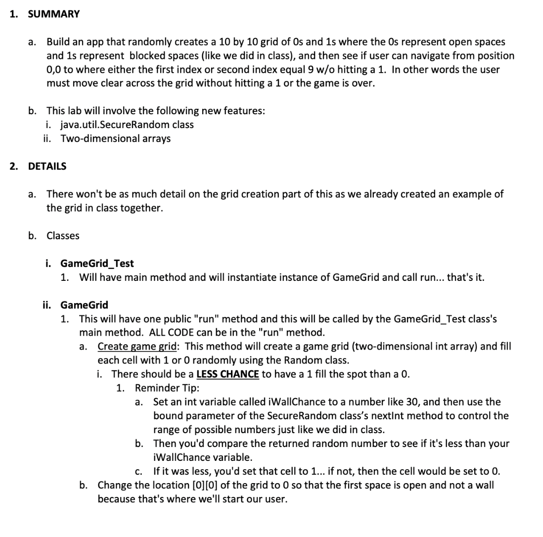 Solved c. Create two int variables for the user's | Chegg.com