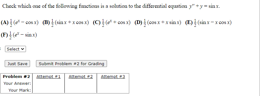 Solved Check which one of the following functions is a | Chegg.com