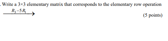 Solved we have to make our own matrix and it says in the | Chegg.com
