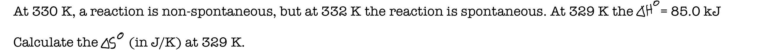 Solved At \\( 330 \\mathrm{~K} \\), a reaction is | Chegg.com