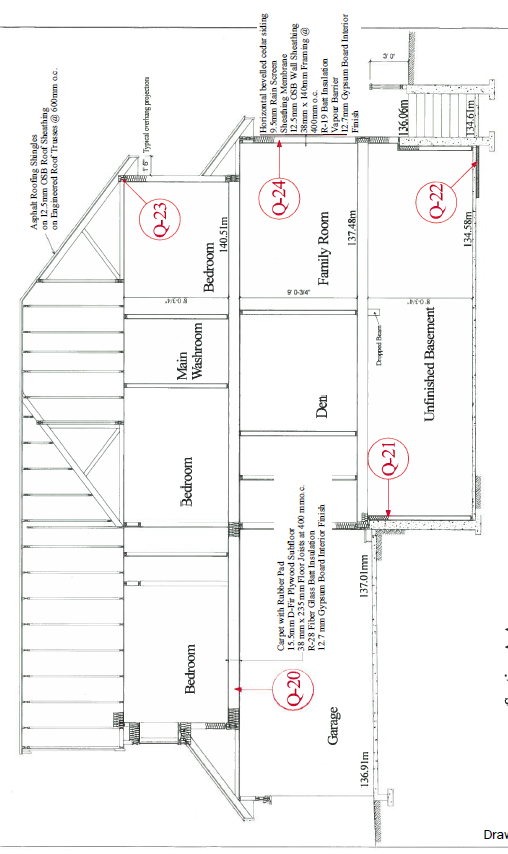 Solved BC Building Code SECTION A-A QUESTIONS Q-20 | Chegg.com