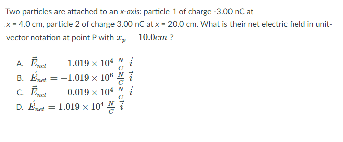 Solved Two particles are attached to an x-axis: particle 1 | Chegg.com