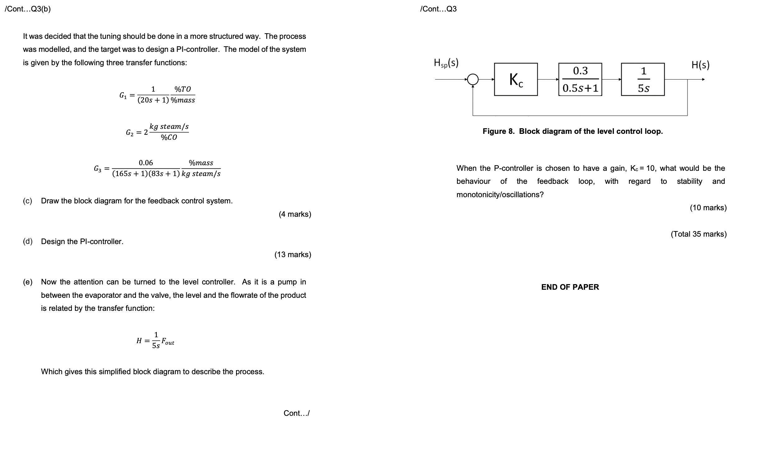 Solved Cont...Q3(b) /Cont...Q3 It was decided that the | Chegg.com