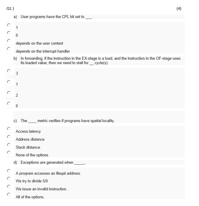 Solved b) In forwarding, if the instruction in the EX-stage | Chegg.com