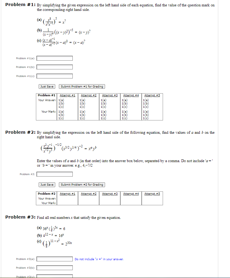 Solved Problem #1: By simplifying the given expression on | Chegg.com