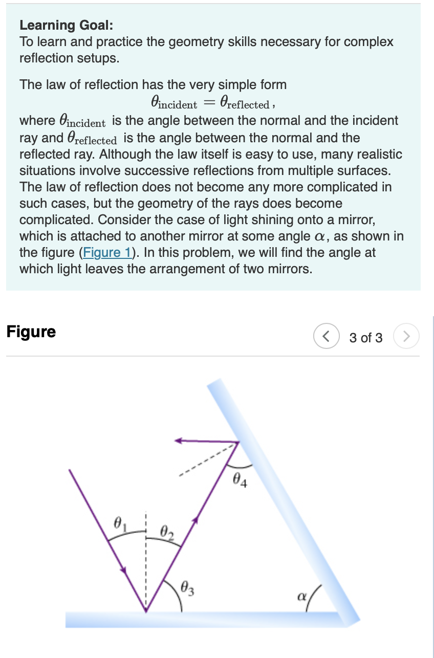 Solved Learning Goal: To learn and practice the geometry | Chegg.com