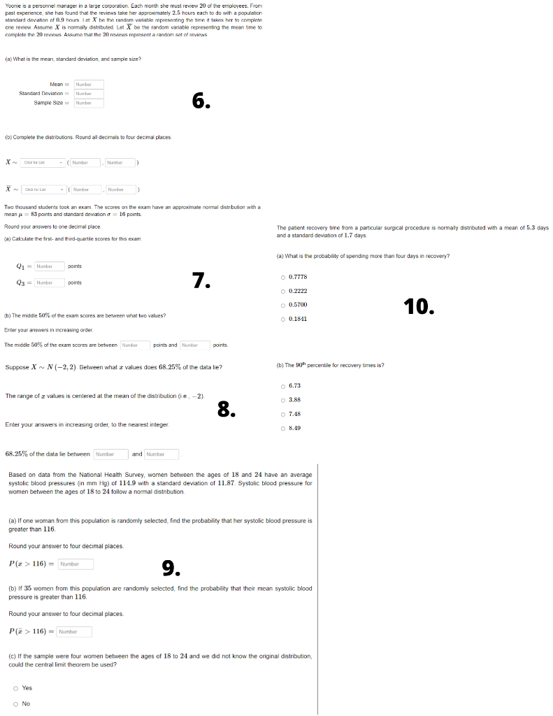 Solved Yoonie is a personnel manager in a large corporation. | Chegg.com
