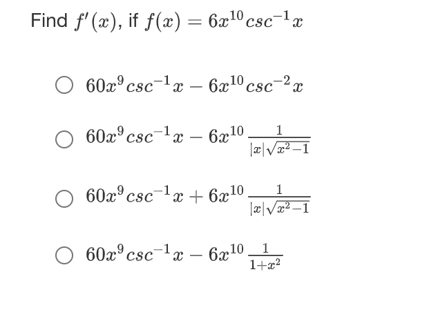 Solved Find F X if