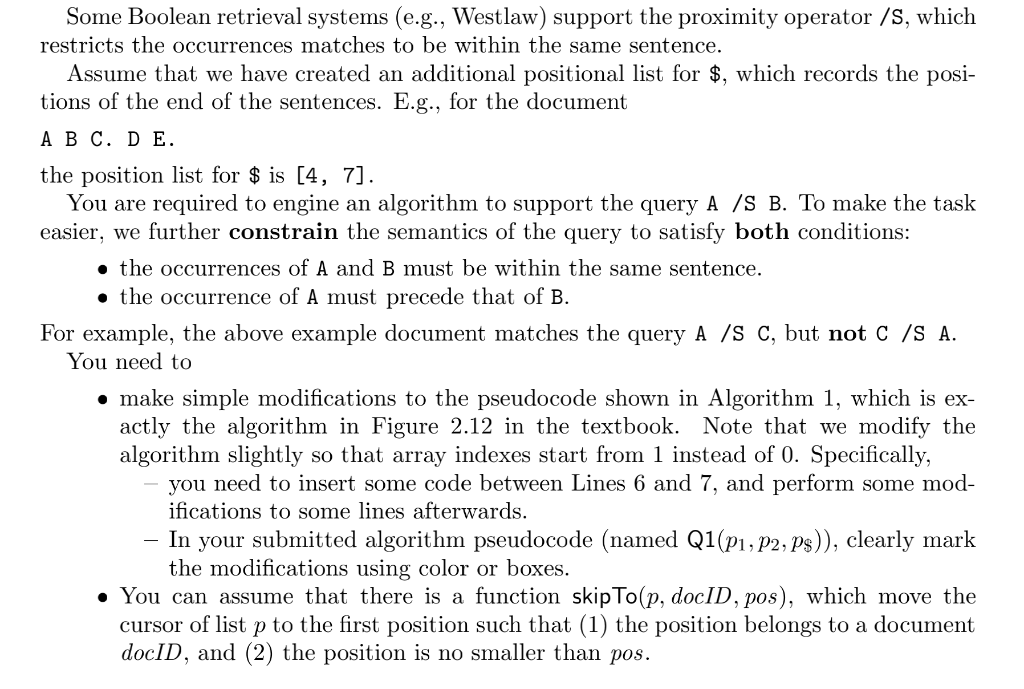Some Boolean retrieval systems (e.g., Westlaw) | Chegg.com