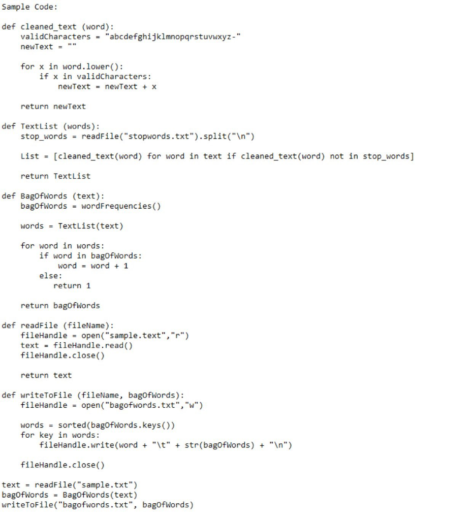 Solved We were asked to write a Python program that produces | Chegg.com