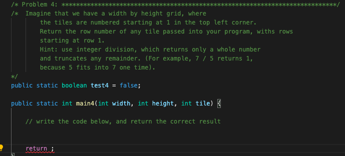 Solved JAVA imagine that we have a width by height grind, | Chegg.com