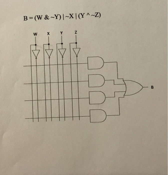 Solved 1. Implement the following expressions on the PLD | Chegg.com
