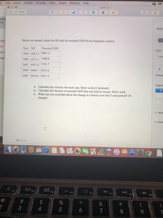 Solved e Edit Insert Format Arrange View Share Window Help | Chegg.com