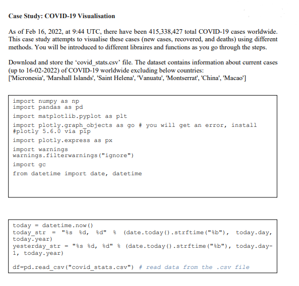 Solved This lab focus is on some data pre-processing | Chegg.com