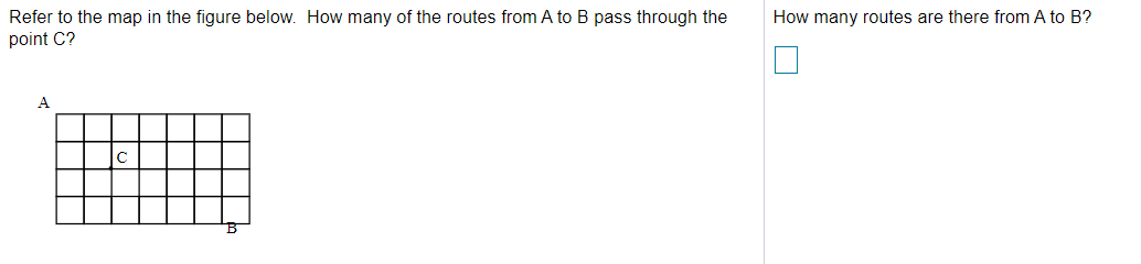Solved How many routes are there from A to B? Refer to the | Chegg.com