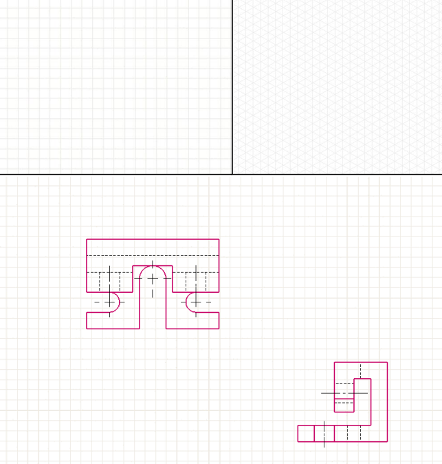 Solved Please can you complete the three missing views: the | Chegg.com