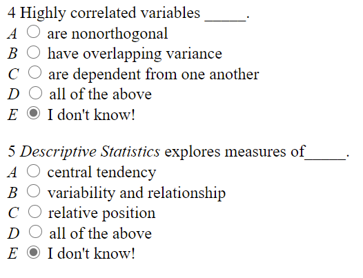 Solved 4 Highly correlated variables are nonorthogonal B | Chegg.com
