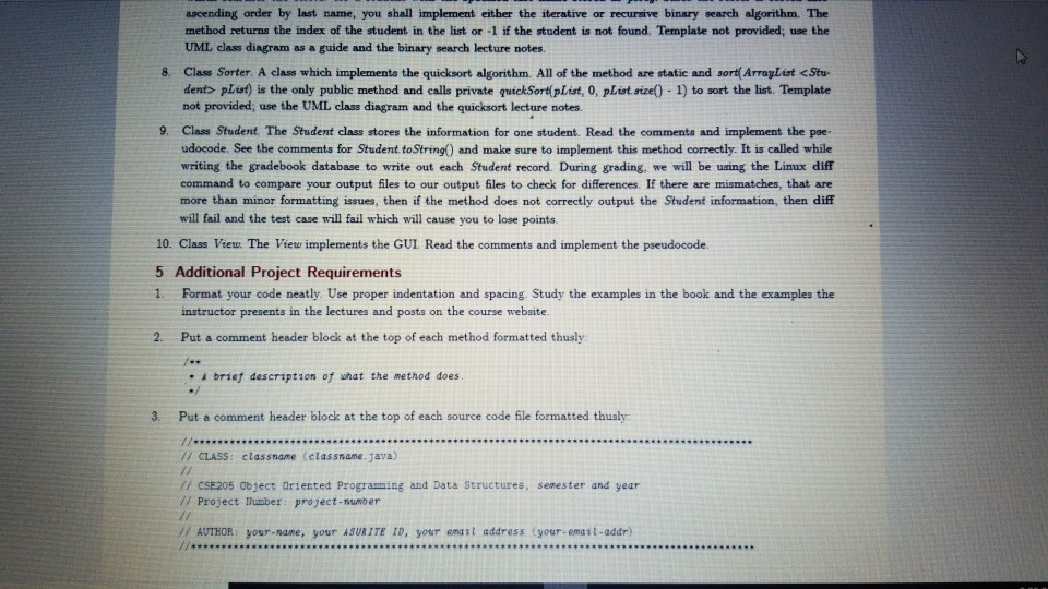 3 Background This project shall implement a program | Chegg.com