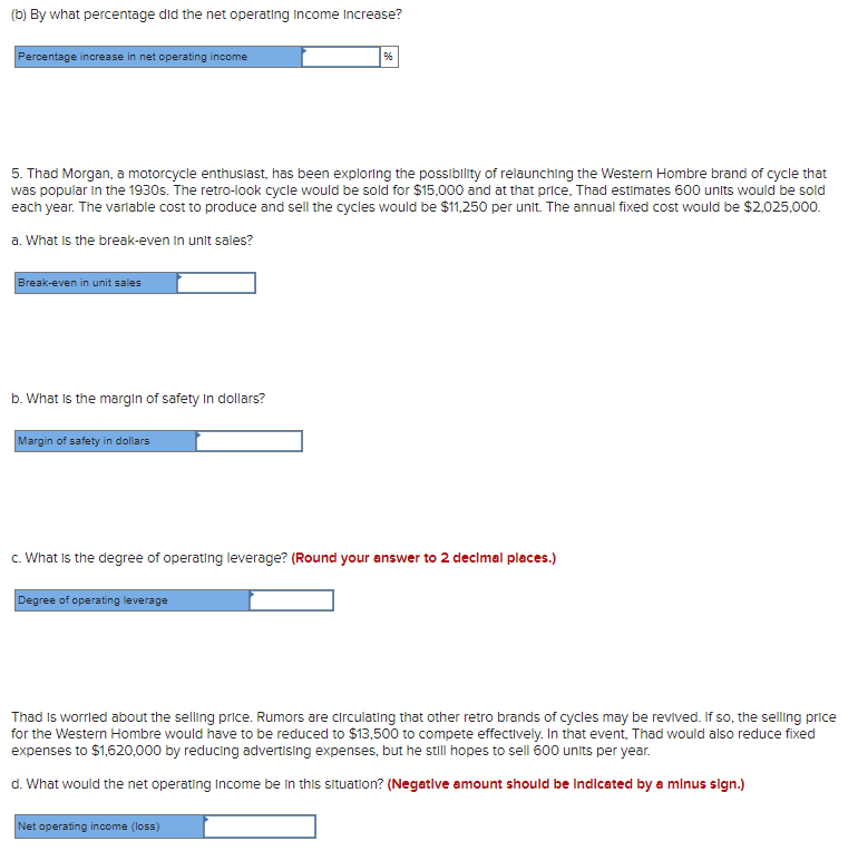 Solved The Chapter 6 Form worksheet is to be used to create | Chegg.com