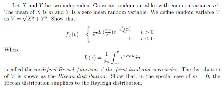 Solved Let X and Y be two independent Gaussian random | Chegg.com
