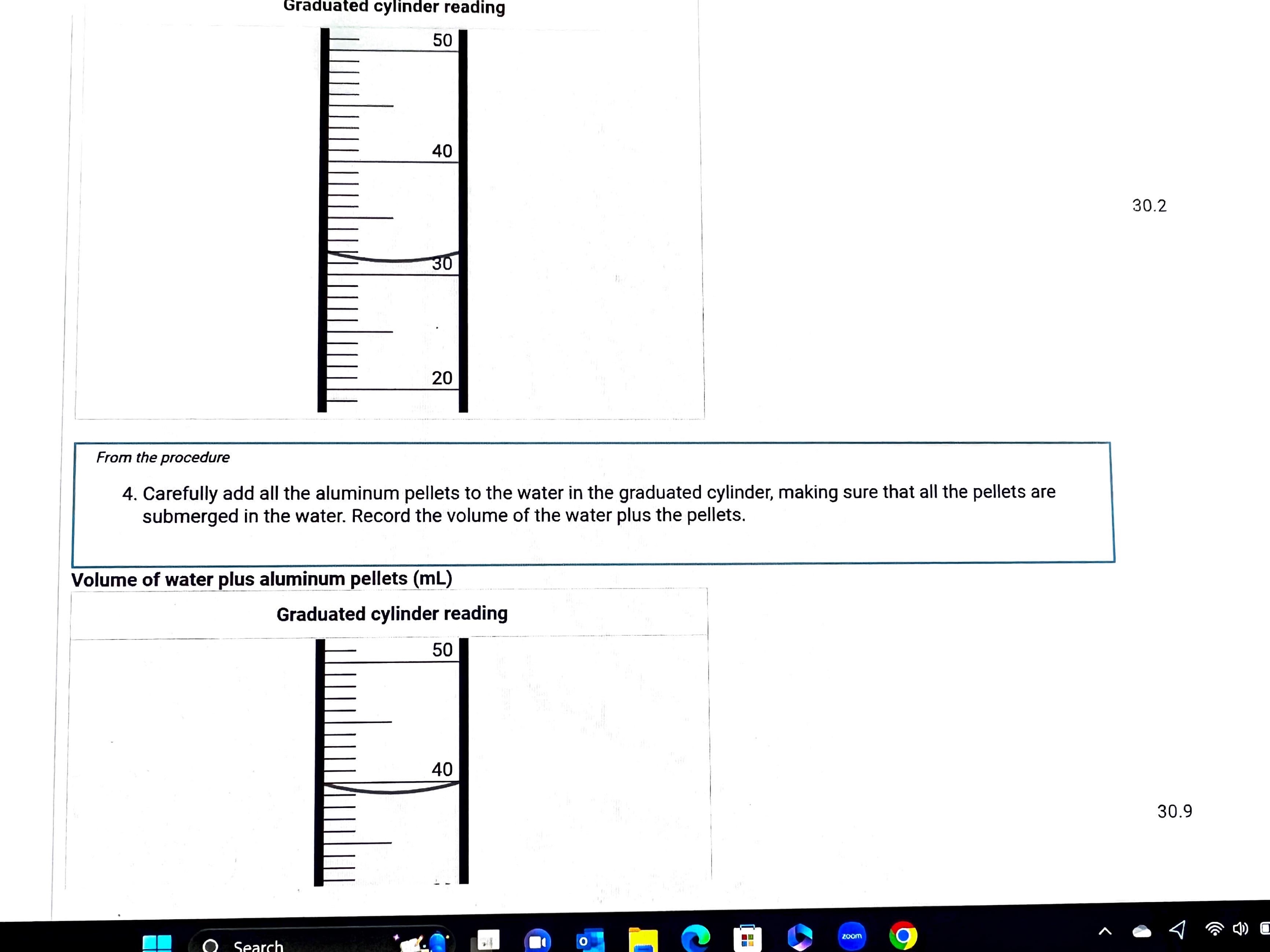 Aluminum foil dimensions: Width of aluminum foil (cm) | Chegg.com