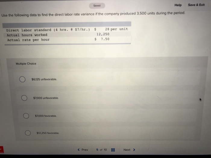 Solved Saved Help Save&Exit Submit MC Qu. 93 A company has | Chegg.com