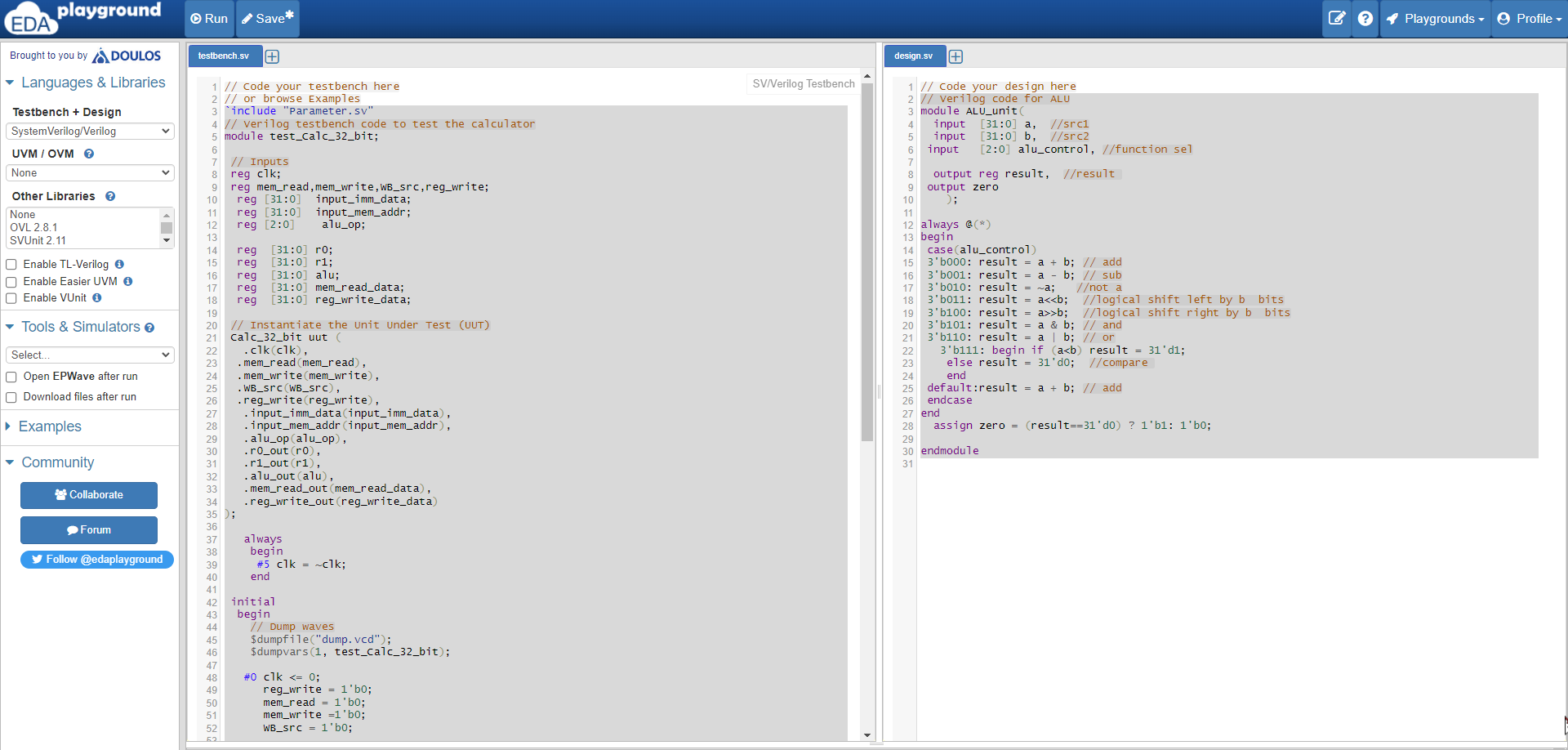 Solved Need help with this Use EDA Playground Please show | Chegg.com Solved Need help with this Use EDA Playground Please show | Chegg.com