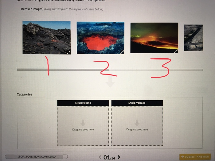 Solved Items (7 images) (Drag and drop into the appropriate | Chegg.com