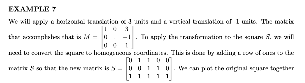 Solved EXAMPLE 7 We will apply a horizontal translation of 3 | Chegg.com