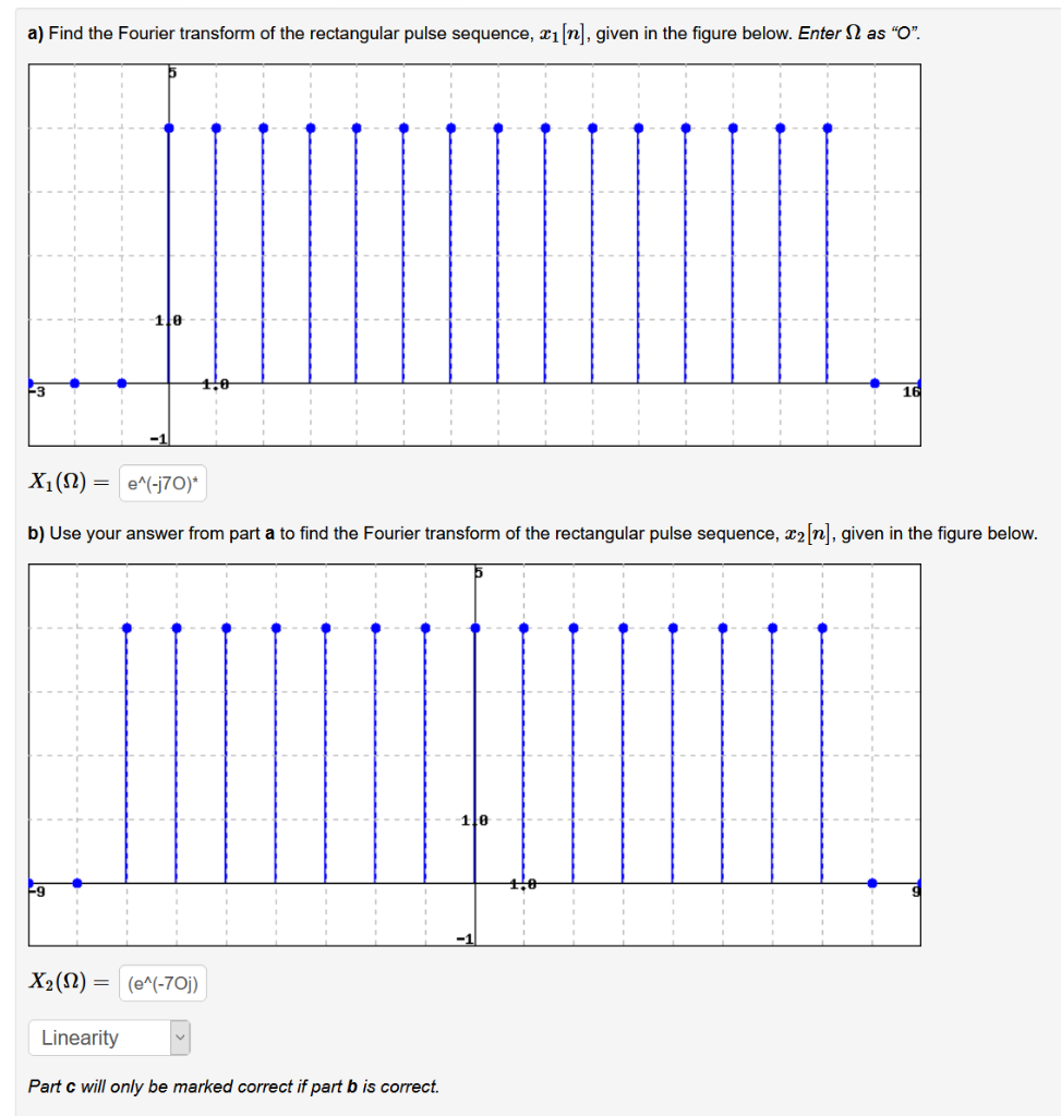Solved a) Find the Fourier transform of the rectangular | Chegg.com