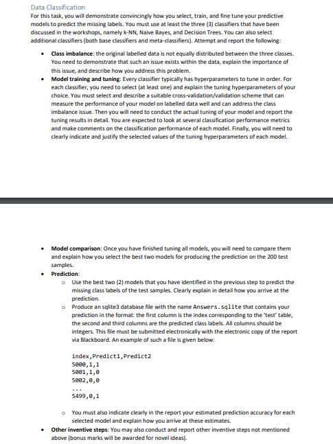 Solved Problem Description In this assignment, you will | Chegg.com