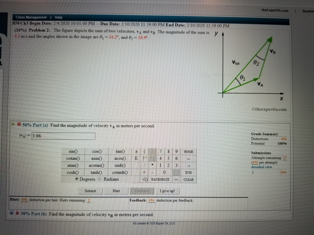 Solved theExpertTA.com 1 Student Class Management | Help | Chegg.com
