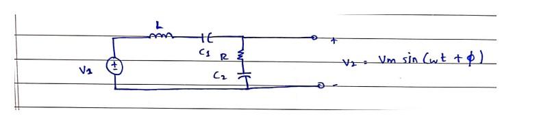 Solved Draw the Phasor diagram for the following network | Chegg.com