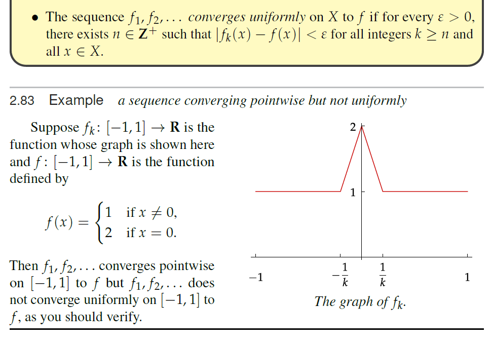 Solved Prove the sequence f1, f2, ~ uniformly converges on E | Chegg.com