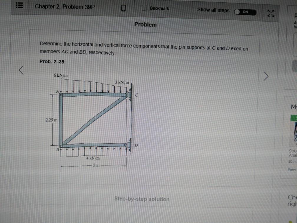 Solved Chapter 2, Problem 39P Bookmark Show all steps ON | Chegg.com
