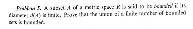 Solved Problem 1. A subset M of a normed linear space R is | Chegg.com