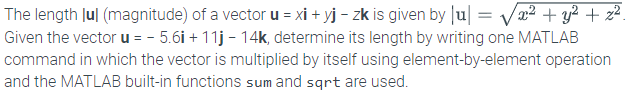 Solved The length |u| (magnitude) of a vector u = xi + yj − | Chegg.com