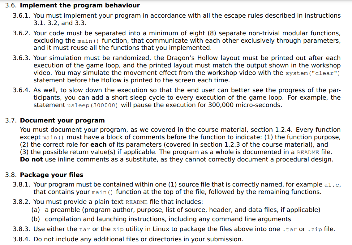 Solved 1. Goal For this assignment, you will write a program | Chegg.com