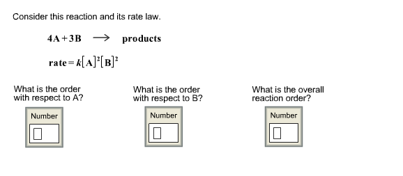 Solved 6. What is the order repect to A? What is the order | Chegg.com