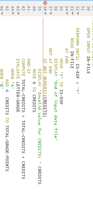 Solved IDENTIFICATION DIVISION. PROGRAM-ID. | Chegg.com