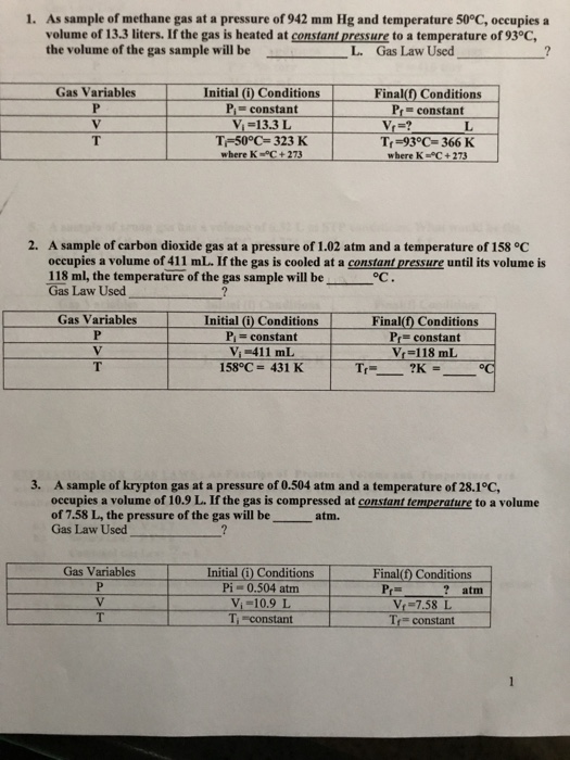 Solved As sample of methane gas at a pressure of 942 mm Hg | Chegg.com