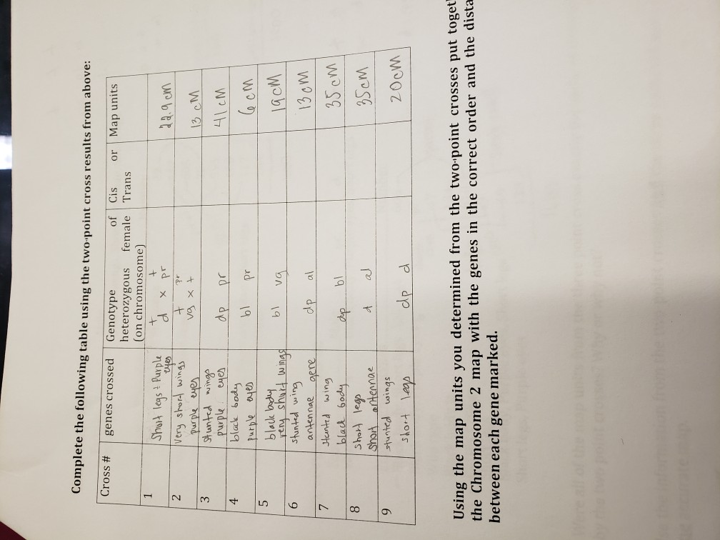 Solved Complete the following table using the two-point | Chegg.com