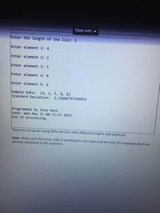 Solved The purpose of this question is writing a code that | Chegg.com