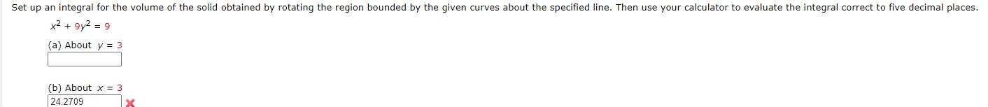 Solved Set up an integral for the volume of the solid | Chegg.com